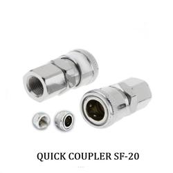 Jual Quick Coupler SP 20 Sambungan Selang Kompresor Recoil Cuk Kopler ...