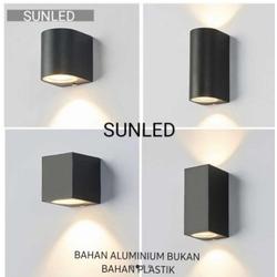Jual Lampu Dinding Minimalis Outdoor Fitting MR16 Wall Light 2 Arah Sunled - JM-2B - Jakarta ...