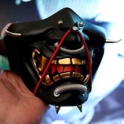 Jual COSPLAY GHOST OF TSUSHIMA MASK TOPENG JIN SAKAI ONI JEPANG SAMURAI ...