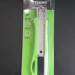 Jual TEKIRO Pisau Cutter / TEKIRO Cutter Knife - 18mm - Kota Tangerang ...