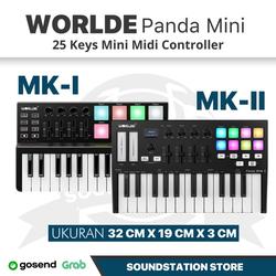 Jual WORLDE PANDA MINI MK II MK2 Midi Controller 25 Keys - Kota Bandung ...