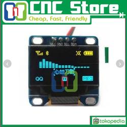 Promo [CNC] YELLOW BLUE 0.96” I2C 128X64 OLED LCD DISPLAY MODULE - Kota Bandung - CNC STORE ...