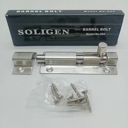 Jual Grendel / Slot Pintu / Jendela Soligen Stainless Steel 2 / 3 / 4 ...