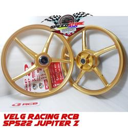 Jual Velg Racing RCB Jupiter Z / Vega R / F1ZR - SP 522 Matte Black ...