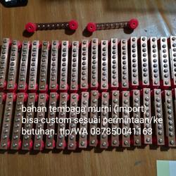 Jual busbar tembaga 3mm x 20mm x 100mm - busbar grounding Murni ...