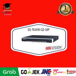 Jual HIKVISION DS-7616NI-Q2/16P NVR 16 CHANNEL 1U 4K 16 PORT POE 2 SLOT HDD - 1TB MFI - Jakarta ...