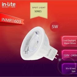 Jual LAMPU MR16 MR 16 3W / 5W / 7W INLITE INMR1603 PUTIH / KUNING - 6W ...