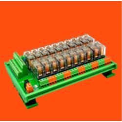Jual 8 channel Omron PLC control panel relay module G2R-1-E 16A 24V DC ...