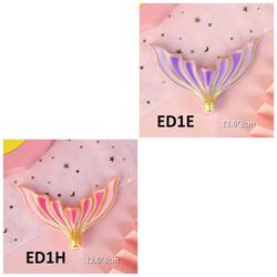 Jual GR-EM-0001 Cake topper hiasan kue ekor ikan duyung mermaid laut ...
