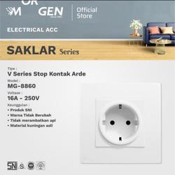 Promo MORGEN MG-ES90100 Stop Kontak Premium Socket SE Series SNI ...