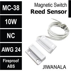 Jual Sensor Pintu Jendela Magnet MC38 MC-38 Magnetic Door Switch ...