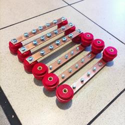 Promo FORT Terminal Nol Arde Strep Tembaga ASLI Busbar Grounding FTB800 ...