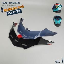 Jual spoiler helm kyt ttc/spoiler kyt ttc/spoiler ttc - hitam smoke ...