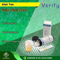 Jual Verify 10p isi 100 strip / urine test 10 parameter isi 100 stik ...