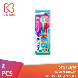 Jual Systema Sikat Gigi Active Clean Soft Isi 2 - Jakarta Pusat - Tebus ...