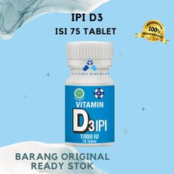 Jual IPI Vitamin D3 1000iu isi 75 Tablet 1000 IU Original - Kota Depok ...