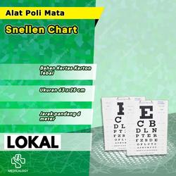 Jual Snellen Chart / E-Tumbling / Tes Mata Rabun - Kota Medan - HAURA ...
