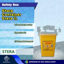 Jual SHARP CONTAINER 1 LITER STERA TEMPAT SAMPAH MEDIS LIMBAH MEDIS ...