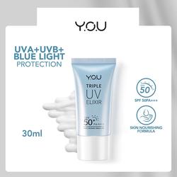 Jual YOU Triple UV Elixir Sunscreen Gel SPF 50+ PA++++ - Sunscreen - Kota Medan - Eki BEAUTY_MDN ...