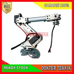 Jual 6-Axis Industrial Mechanical Robot Arm Model Aluminum Manipulator ...