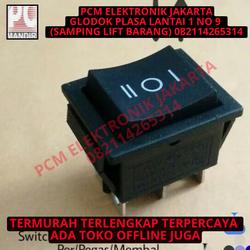 Jual saklar switch kotak on off membal per spring besar 4 kaki hitam ...
