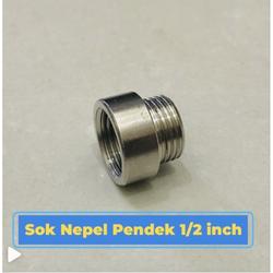 Jual Sok Kran 1/2" inch Neple nepel sock shock sok drat luar dalam 1/2 ...
