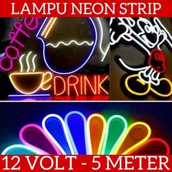 Jual Isi 5 Meter Lampu Neon Sign Flex LED 12V DC Neonflex 12 V Volt ...
