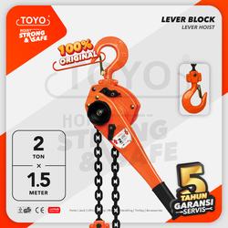 Promo Lever Block / Lever Hoist 2 Ton x 1.5 Meter TOYO Cicil 0% 3x ...