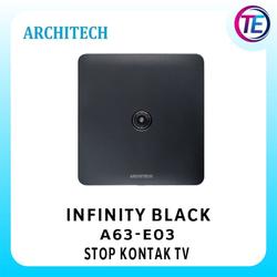 Jual INFINITY A63 SAKLAR ARCHITECH -C18 BLACK / Stop Kontak Colokan ...
