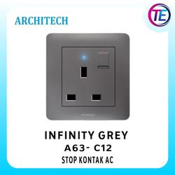Promo STOP KONTAK ARCHITECH INFINITY A63- BLACK SERIES - Kab. Sleman - Gudang led jogja | Tokopedia