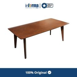 Jual INFORMA-MEJA TAMU-BONANZA END TABLE SQR BROWN WALNUT - Jakarta ...