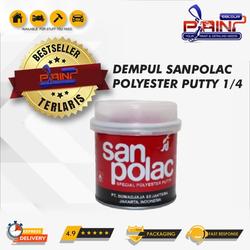 Jual Dempul Sanpolac 1/4 kg 250 gr/ Dempul besi/kayu/mobil/motor/mebel ...