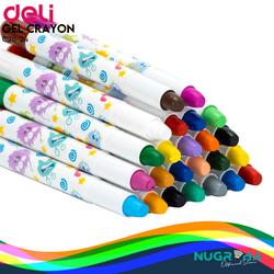 Jual Deli Gel Crayon / Krayon 12 24 Warna Tidak Mengotori Tangan EC211 ...