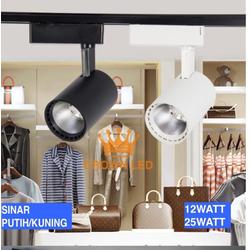 Jual Lampu led sorot spotlight rel rell 12w 12 w track trak spot led ...