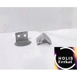 Jual Plat Klem Kaca L STAINLESS | Plat Penjepit Penahan Kaca Stainless ...