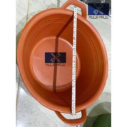 Jual Bak kuping plastik hijau /bak adukan warna hijau /baskom air ...