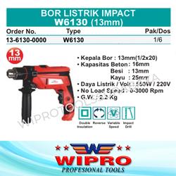 Jual WIPRO BOR LISTRIK CORDLESS TANGAN TEMBOK BETON W 6105B - Kota ...