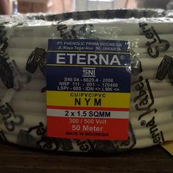 Jual Kabel Listrik NYM 2x2.5 2x2,5 50 Meter ETERNA Best - Kota Surabaya - BINA CENTRAL PERKAKAS ...