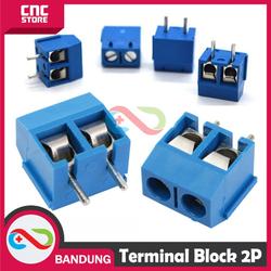 Jual Terminal Block 2P Kecil Pitch 2.54mm 2 Pin PCB Screw Type Elantech ...