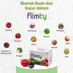 Jual Flimti Fiber 16 Sachet 1 Box Flimtyy Minuman Diet Detox BAB Lancar ...