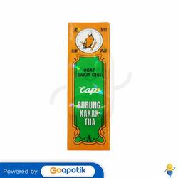Jual BURUNG KAKAK TUA OBAT SAKIT GIGI BOTOL 2 ML - Kab. Jember - Apotek ...