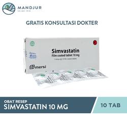 Jual Simvastatin 20 Mg Strip 10 Tablet / Obat Kolesterol - Jakarta Pusat - Apotek Mandjur ...