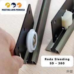 Jual Roda Sleding Pintu Lemari Geser Huben Sliding Sleeding Rel 380 383 ...