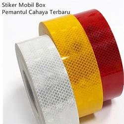 Promo Stiker 3M Reflektif Reflektor Mobil - KIR DISHUB TRUK BOX -Per 1 ...