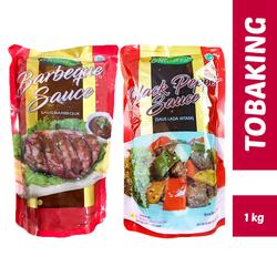Jual Mazzoni Saus Blackpepper Barbeque Lada Hitam BBQ 1 kg Saos Bakar ...