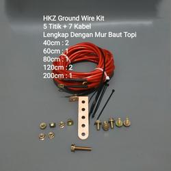 Jual Kabel Grounding Mobil Kabel 8AWG Kabel Ground Wire Kit HKZ - 3 ...
