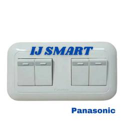 Jual Panasonic Saklar Seri + Seri 4 Gang WEJ5531 Wide Series - Jakarta ...