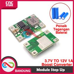 Jual STEP UP DC BOOST CONVERTER 3.7V TO 12V 1A PENAIK TEGANGAN BATERAI - Kota Bandung - CNC ...