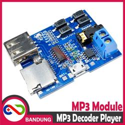 Jual TF card U disk MP3 Format decoder board module audio player - Kota ...