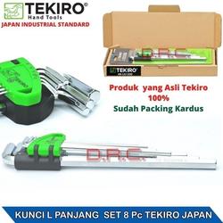 Jual TEKIRO Kunci L 2 -10 mm Set Panjang 8 pc Allen Hex Key Long HK LS ...